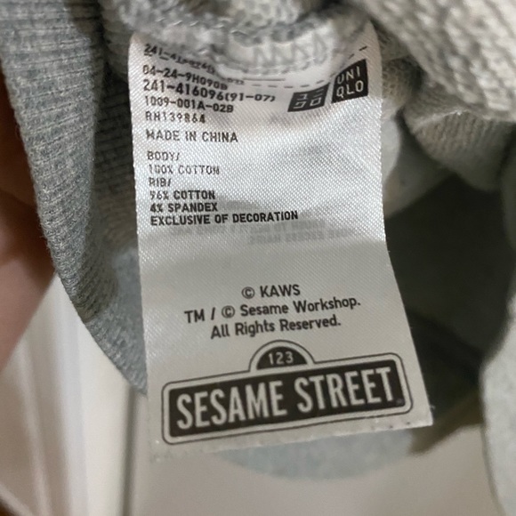 Uniqlo x KAWS | Sweaters | Kaws X Uniqlo Limited Edition Sesame Street ...